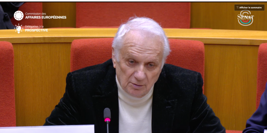 Audition de Bernard BENHAMOU et Jean-Marie CAVADA au Sénat le 30/01 ...